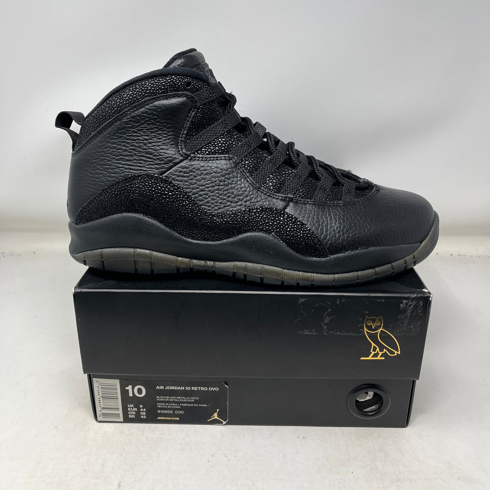 Jordan 10 Retro Drake OVO Black – Sneaker Souffle